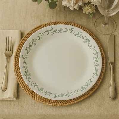 Corelle Country Cottage Dinner Plates | Set of 4 | Gently Used | 10.25 ...