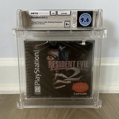 Resident Evil 2 PS1 - WATA 9.6 B+ Seal PlayStation 1 DualShock Blurb ...