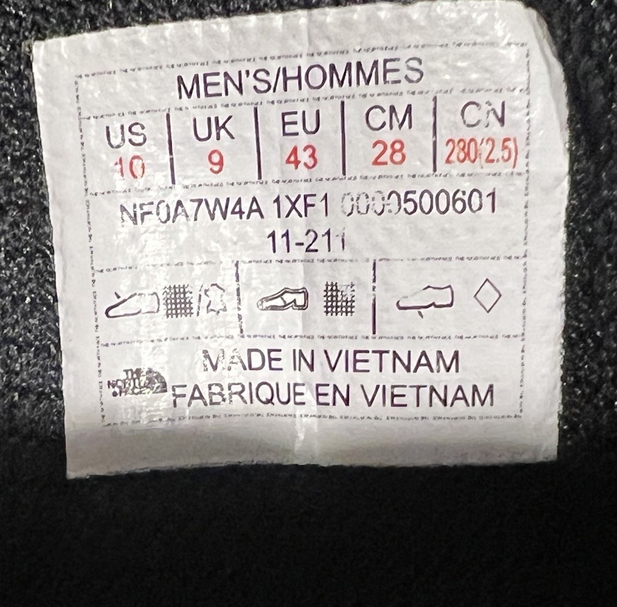 The North Face Men’s Uk 9 Street Boots Grey Chukka Style Good Used ...