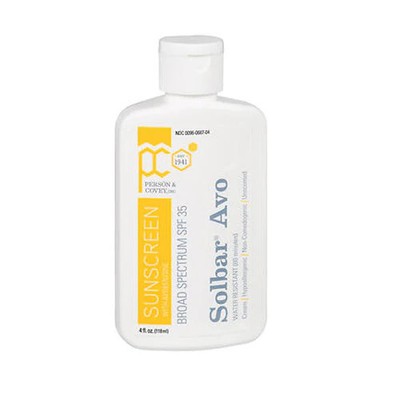 Avo Sunscreen Spf 35 4 Oz By Solbar 300960688042| eBay