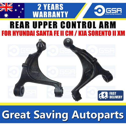 2x Upper Control Arm Rear LH+ RH New for Hyundai Santa Fe II Kia ...