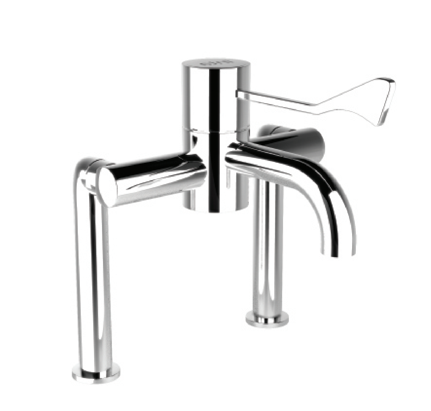Inta HTM09051CP.2 Safe Touch Thermostatic Sequential Deck Mounted Mixer ...