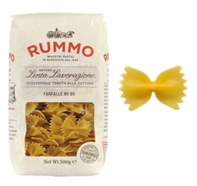 PASTA RUMMO 500 GR - TUTTI I MODELLI PASTIFICIO RUMMO LENTA LAVORAZIONE ...