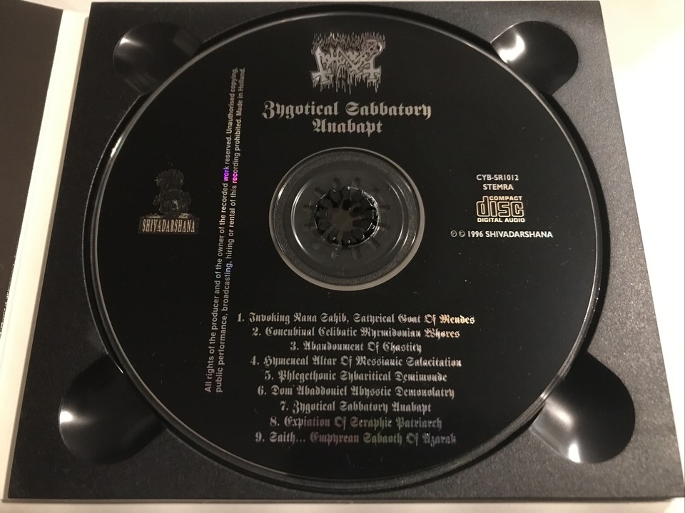 Abhorer – Unholy Blasphemer CD 2004 Xtreem Music – XM 020 CD [Spain] | eBay