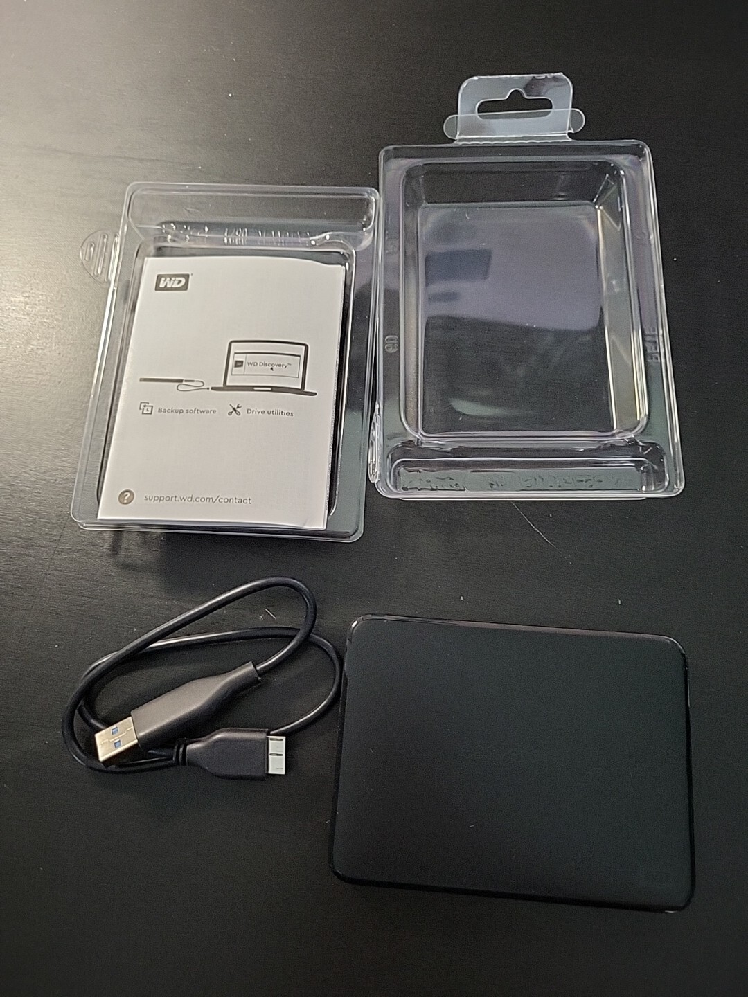 Western Digital Easystore 2TB,External (WDBAJN0020BBKWESN) Hard Drive ...