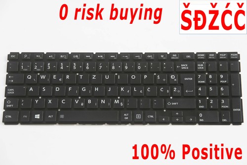 Slovenian Croatian HR Keyboard for Toshiba Satellite L50-B L50D-B S50-B ...