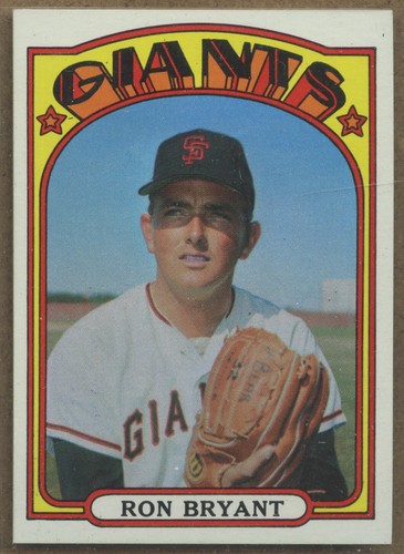 1972 Topps #185 Ron Bryant San Francisco Giants | eBay