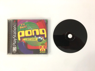 Pong: The Next Level PS1 (Sony PlayStation 1, 1999) Atari - CIB ...