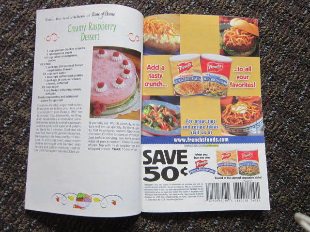 2003 Cookbook let Jimmy Dean,Crisco, Nestle,Taste of Home Ads Recipe ...