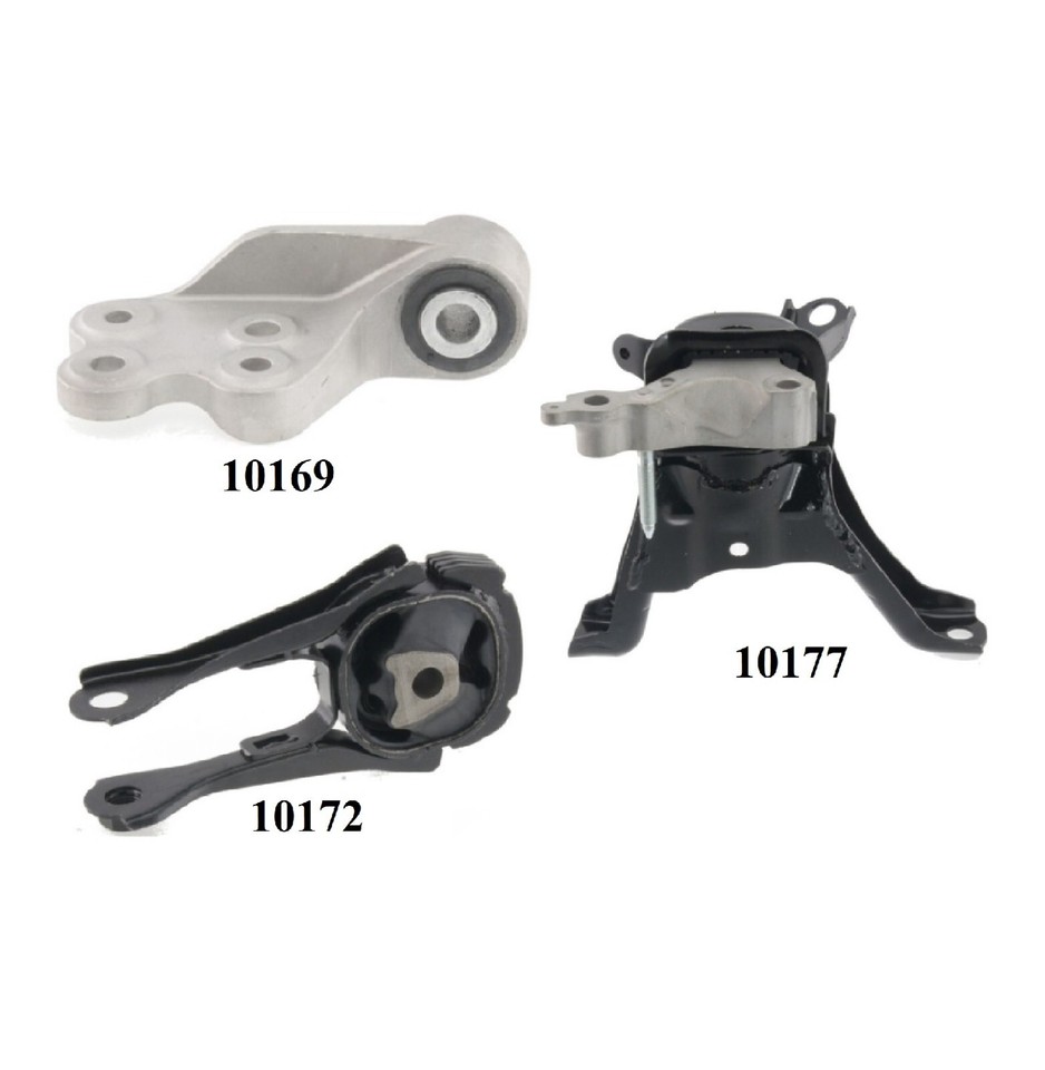 3PCS MOTOR MOUNT FOR TOYOTA COROLLA, PRIUS, PRIUS AWD-E, PRIUS PRIME ...