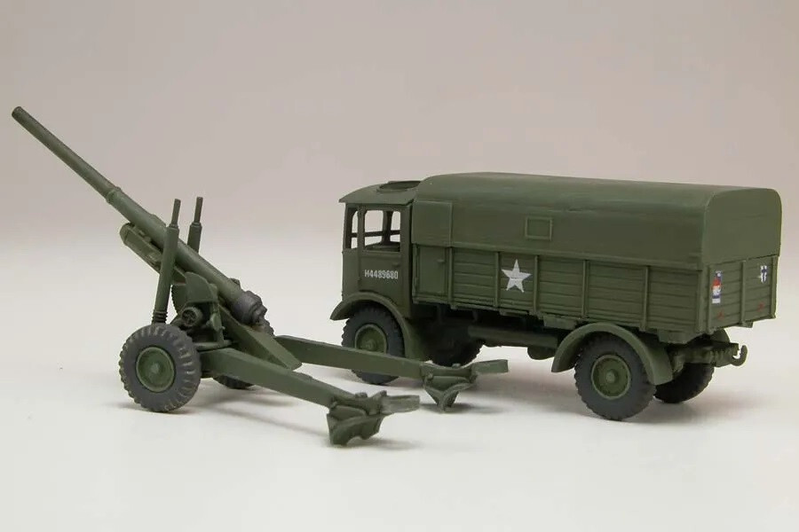 Airfix Vintage Classic AEC Matador & 5.5" Gun 1:76 Scale Model Kit ...
