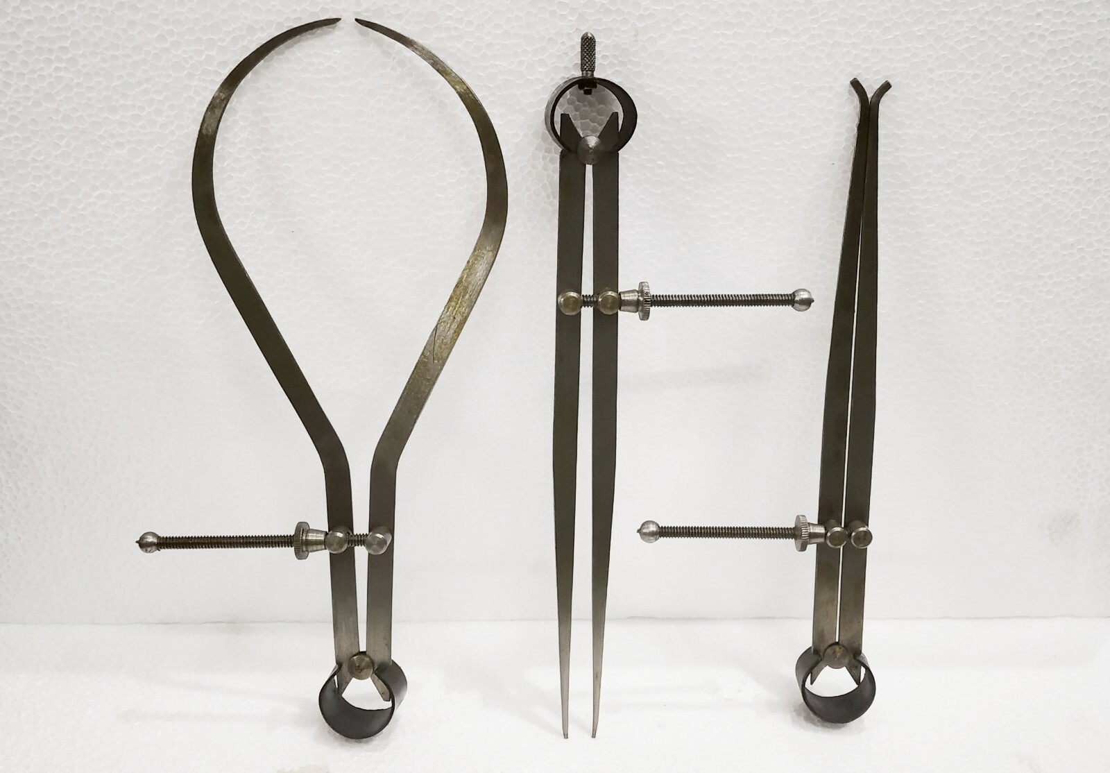 200mm / 8" Set of 3 Spring Calipers Inside / Outside / Divider - India ...