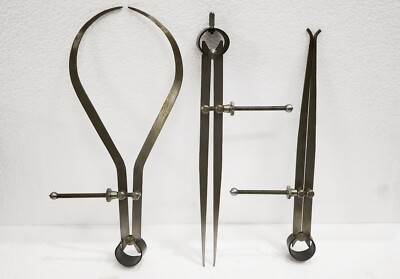 200mm / 8" Set of 3 Spring Calipers Inside / Outside / Divider - India ...