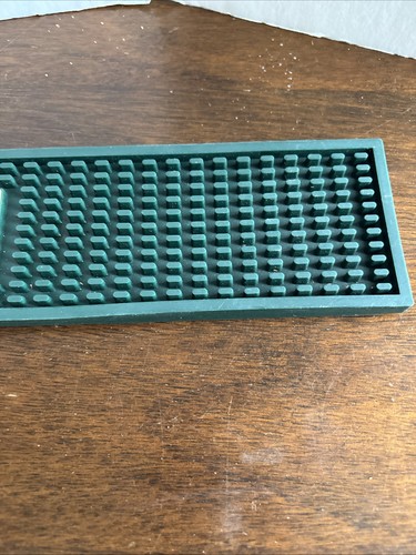 Jameson Irish Whiskey Bar Mat, Green PVC Rubber, JJ&S Logo 21” By 3.5 ...