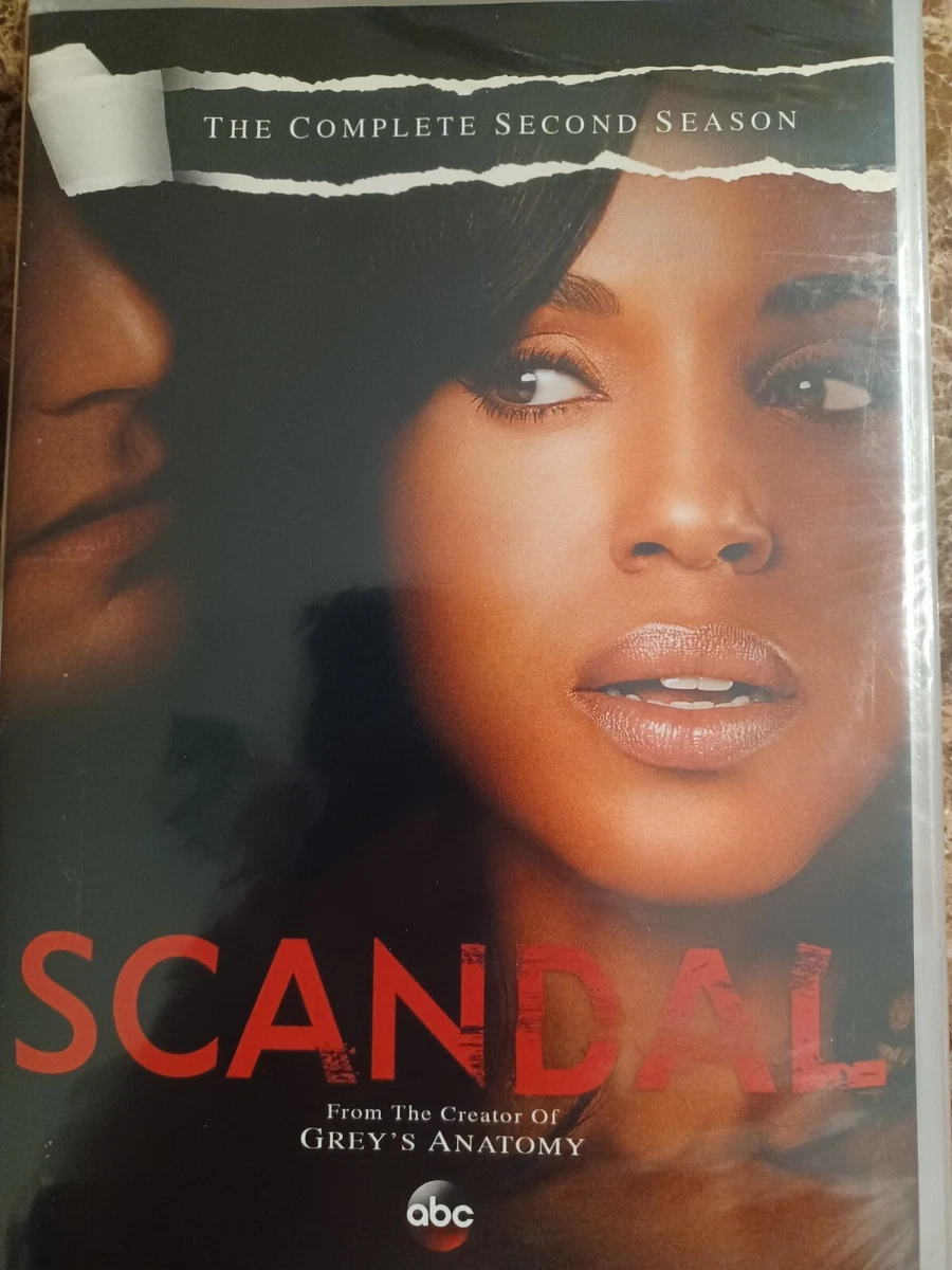 Scandal Season 2 Dvd Cover