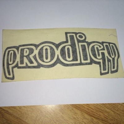 PRODIGY VINYL CUT STICKER 8" WIDE 3" TALL AVAILABLE IN BLACK, WHITE, OR ...