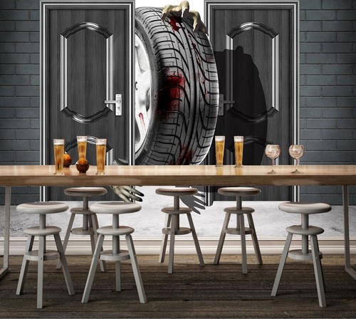 3D Blood Wheel 14941NA Wallpaper Wall Murals Removable Wallpaper Fay | eBay