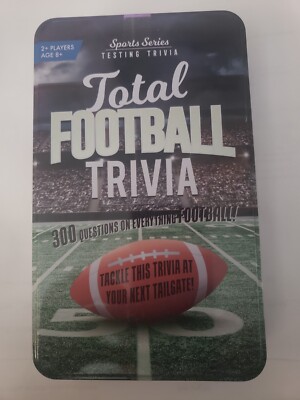 Total Football Trivia Game New Never Used Excellent Condition! | eBay