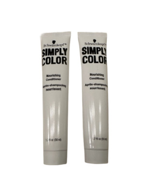 NEW Schwarzkopf Simply Color Nourishing Conditioner 1.7 oz Post ...