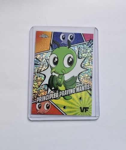 2025 Topps Chrome VeeFriends Principled Praying Mantis Manga Speckle | eBay