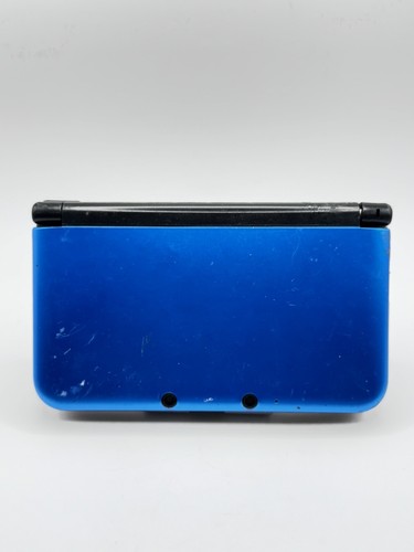 Nintendo 3DS XL in Blue for Parts or Repair Works, But Broke Hinge ...
