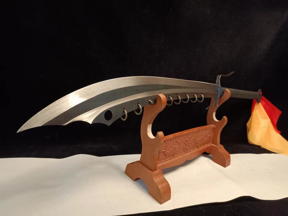 Handmade China KungFu Nine Ring Broadsword Sword WuShu Da Dao High ...