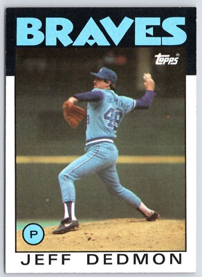 JEFF DEDMON 1986 TOPPS 86 NO 129 NRMINT+ 56009 | eBay
