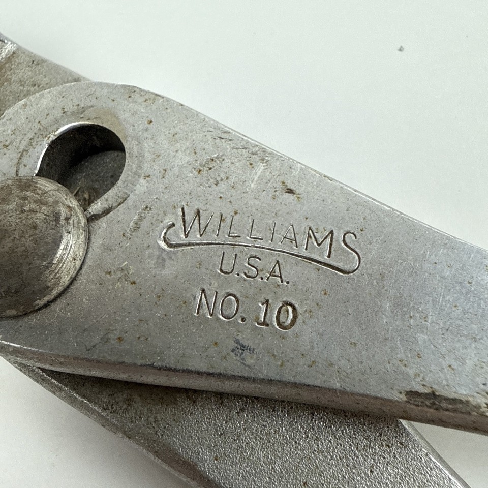 Vintage Williams Industrial Grade Tools USA 10" Slip Joint Pliers Model ...