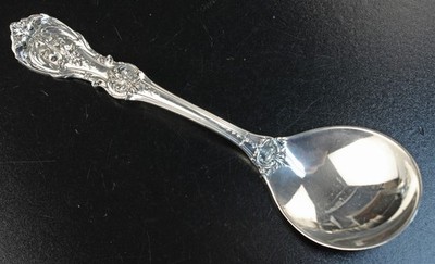 Reed & Barton 7 1/8" Sterling Francis I Gumbo Soup Spoons Old Mark MONO ...