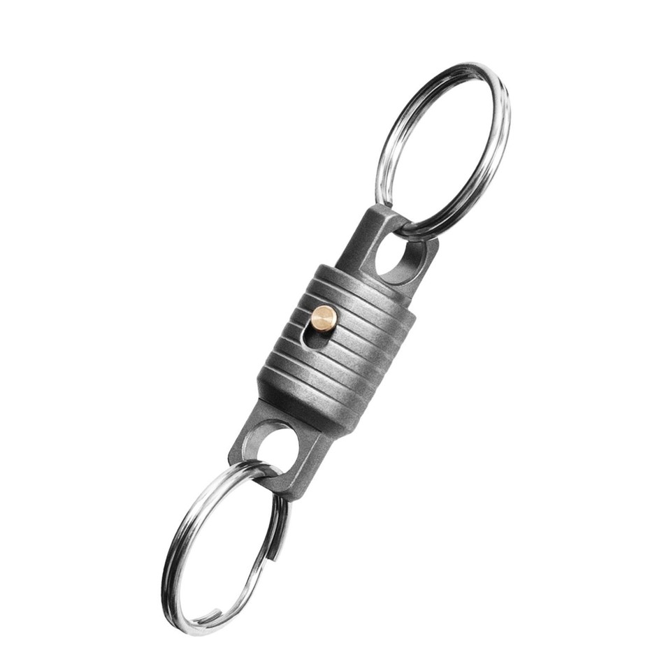 Quick Release Keychain Sturdy Pull Apart Key Rings for Wallet Bag Clamp ...