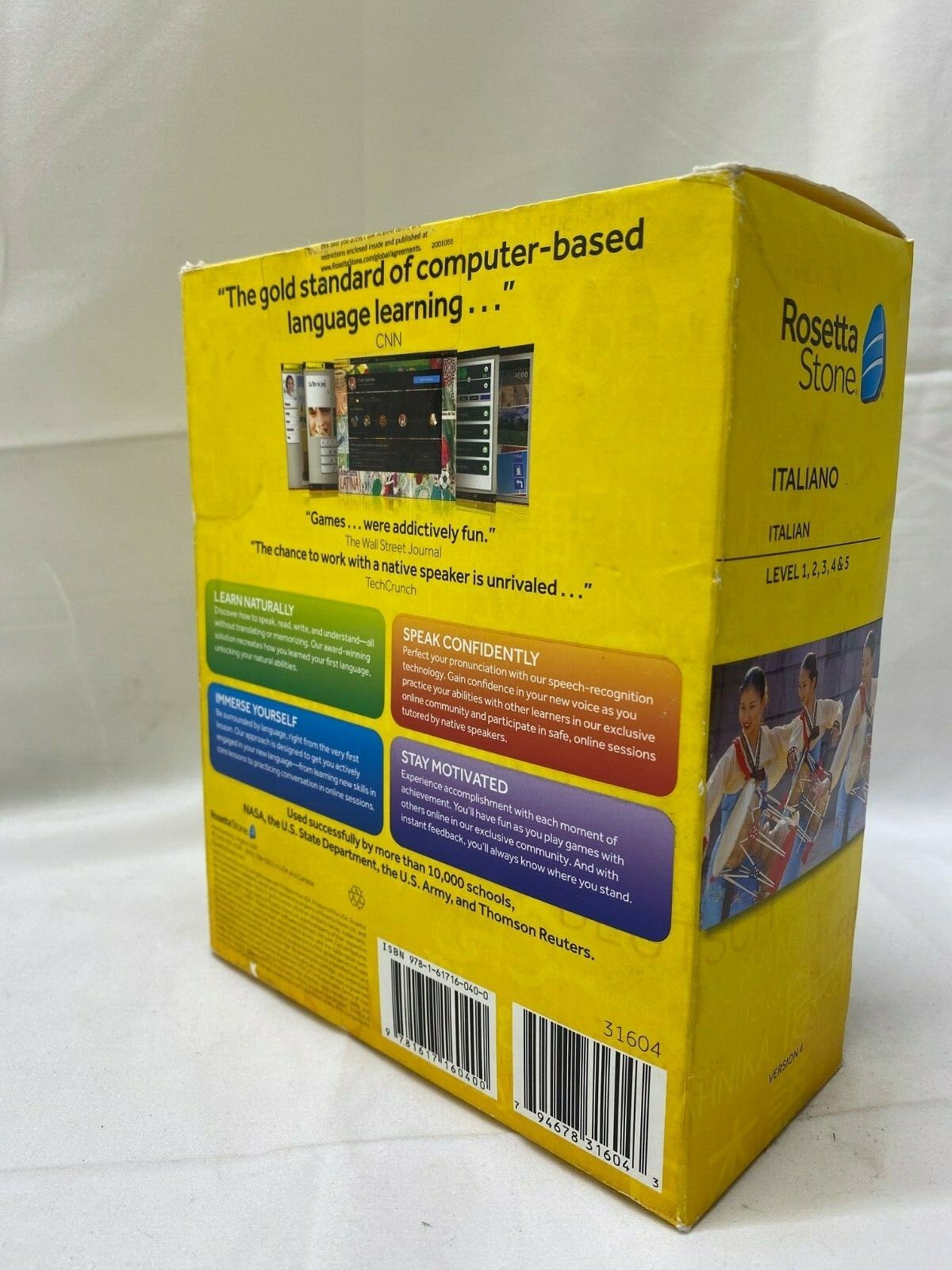Rosetta Stone Italian Level 1-5 Set (Retail) (1 User) - Full Version ...