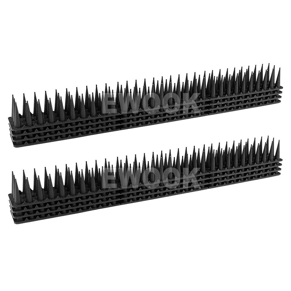 12pcs Bird Spikes Cat Possum Mouse Pest Control Spiked Fence Deterrent ...