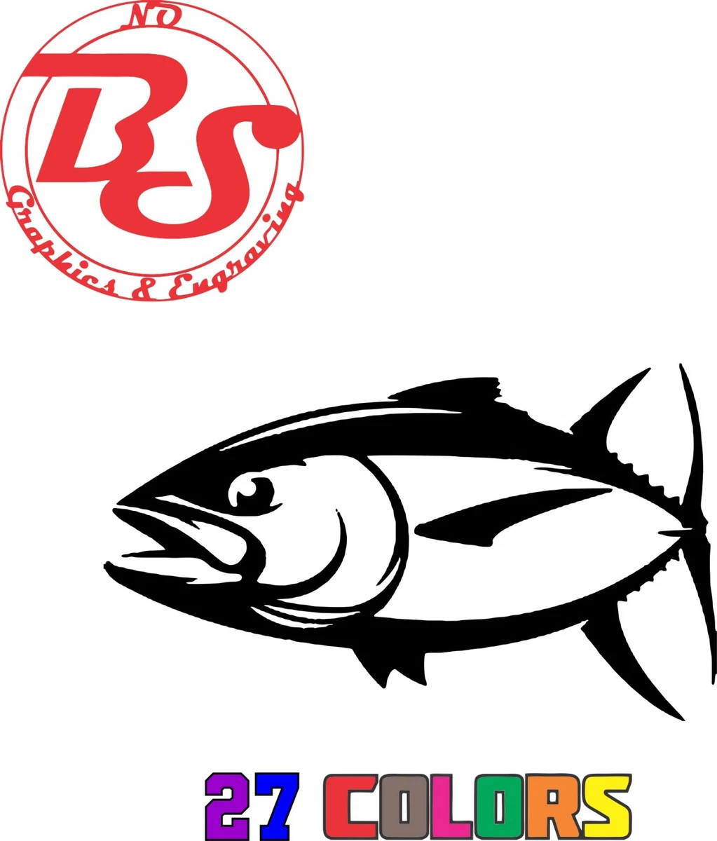 Saltwater Fishing Decals