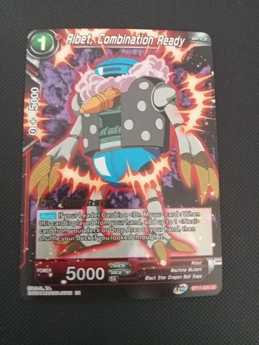 Ribet, Combination Ready (BT17-025) [Ultimate Squad Prerelease Promos ...