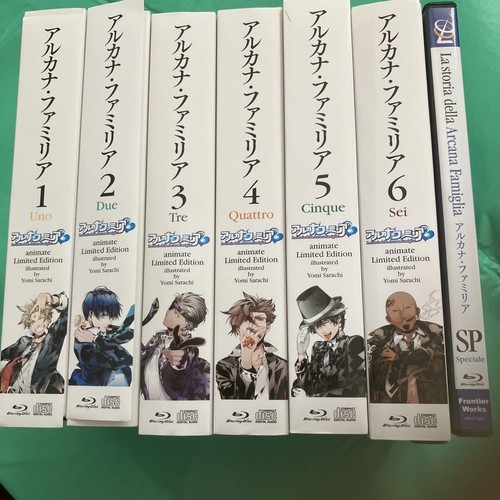 La Storia della Arcana Famiglia Blu-ray Vol.1-6 Set Anime | eBay