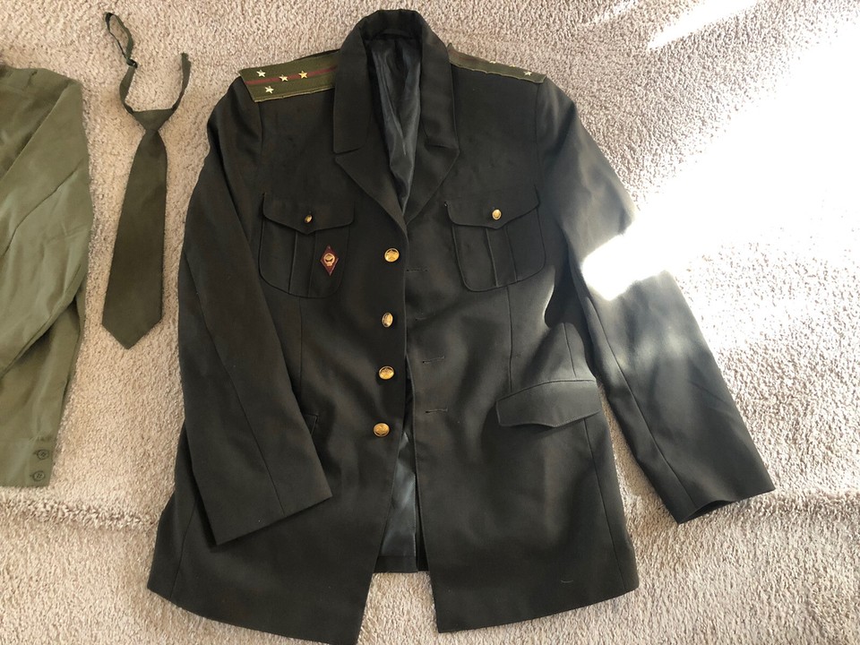 Soviet Russian Captain Walking Out Uniform Used | eBay