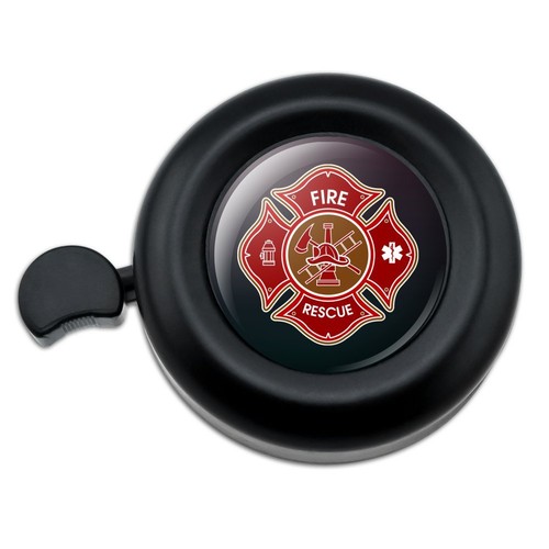 Firefighter Fire Rescue Maltese Cross Bicycle Handlebar Bike Bell | eBay