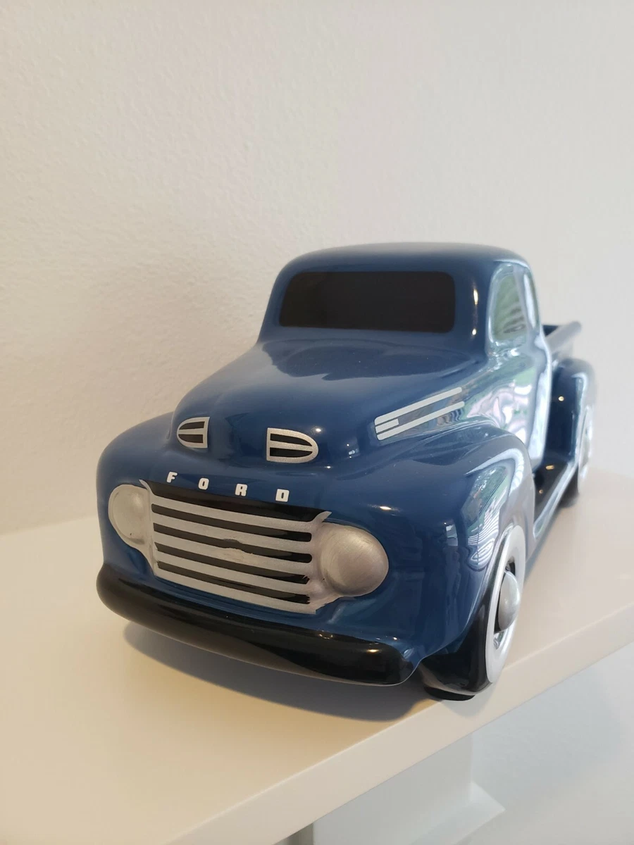 Old Ford Trucks Blue