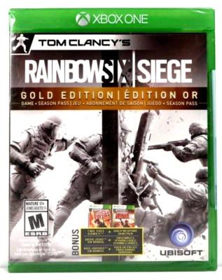 Tom Clancy's Rainbow Six Siege: Gold Edition Microsoft Xbox One 2015 ...