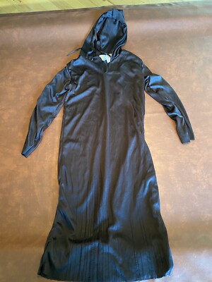 Vintage Black Hooded Robe Costume Children's Size Medium (7-8) | eBay