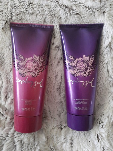 AVON UNPLUGGED 2 Piece Gift Set Perfume Shower Gel Body Lotion Retired ...