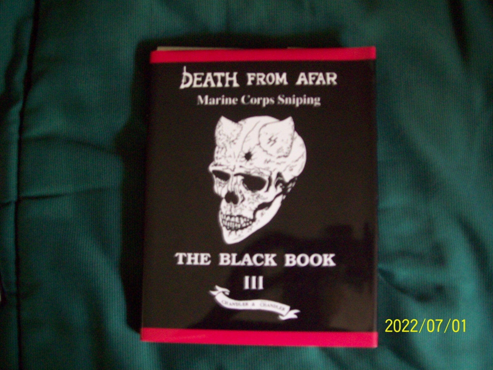Roy Chandler Death From Afar Volume 3 Marine Corps Sniping HARDCOVER ...