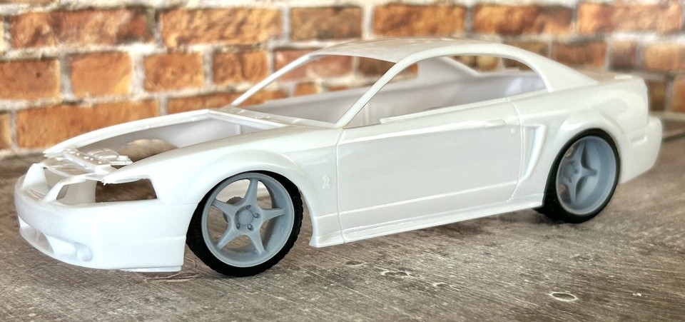 1/24 Scale: 21/20 Inch “2000 Mustang Cobra R” Wheels W/ Wide Rear ...