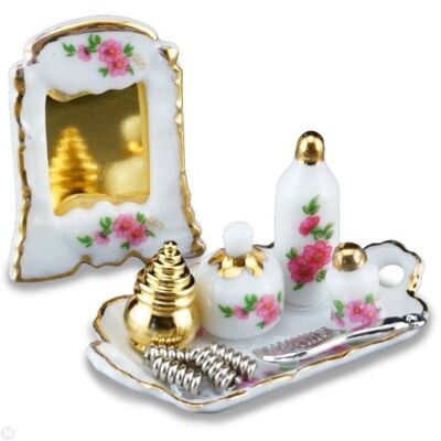 Reutter Porcelain - Dressing Table Set - Dollhouse Miniature | eBay