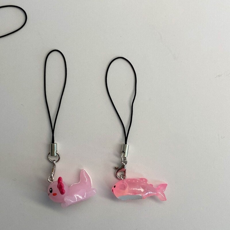 Sea Animal Key Rings Ornament Marine Creature Pendant Key Chain for ...