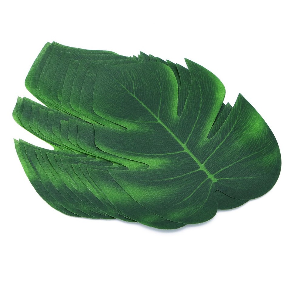 12 Pcs Small Leaves for Crafts Artificial Leaf Decoration Fake Turtle ...