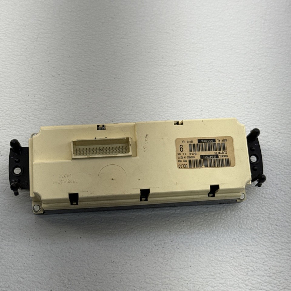 98-02 Chevy Blazer S-10 GMC Jimmy Climate Control Unit DELCO OEM PN ...