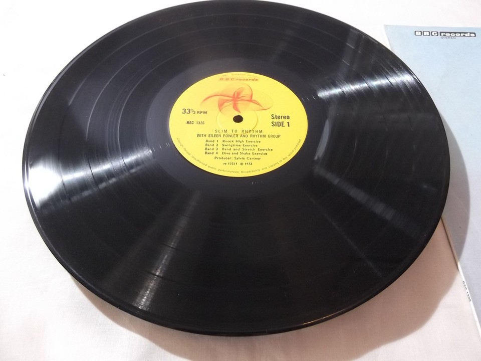 Eileen Fowler - Slim To Rhythm Vinyl LP Record on BBC Records REC 132S ...