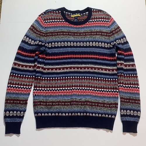 Prince & Fox Men’s Sweater Size Medium Blue Red, Ugly Christmas Sweater ...