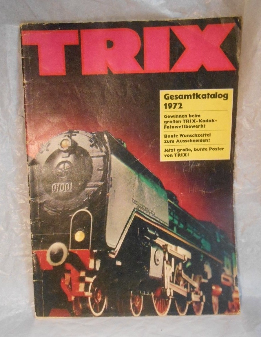 Trix Minitrix Catalog 1972 German Language | eBay